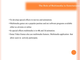 Importance of multimedia converted | PDF