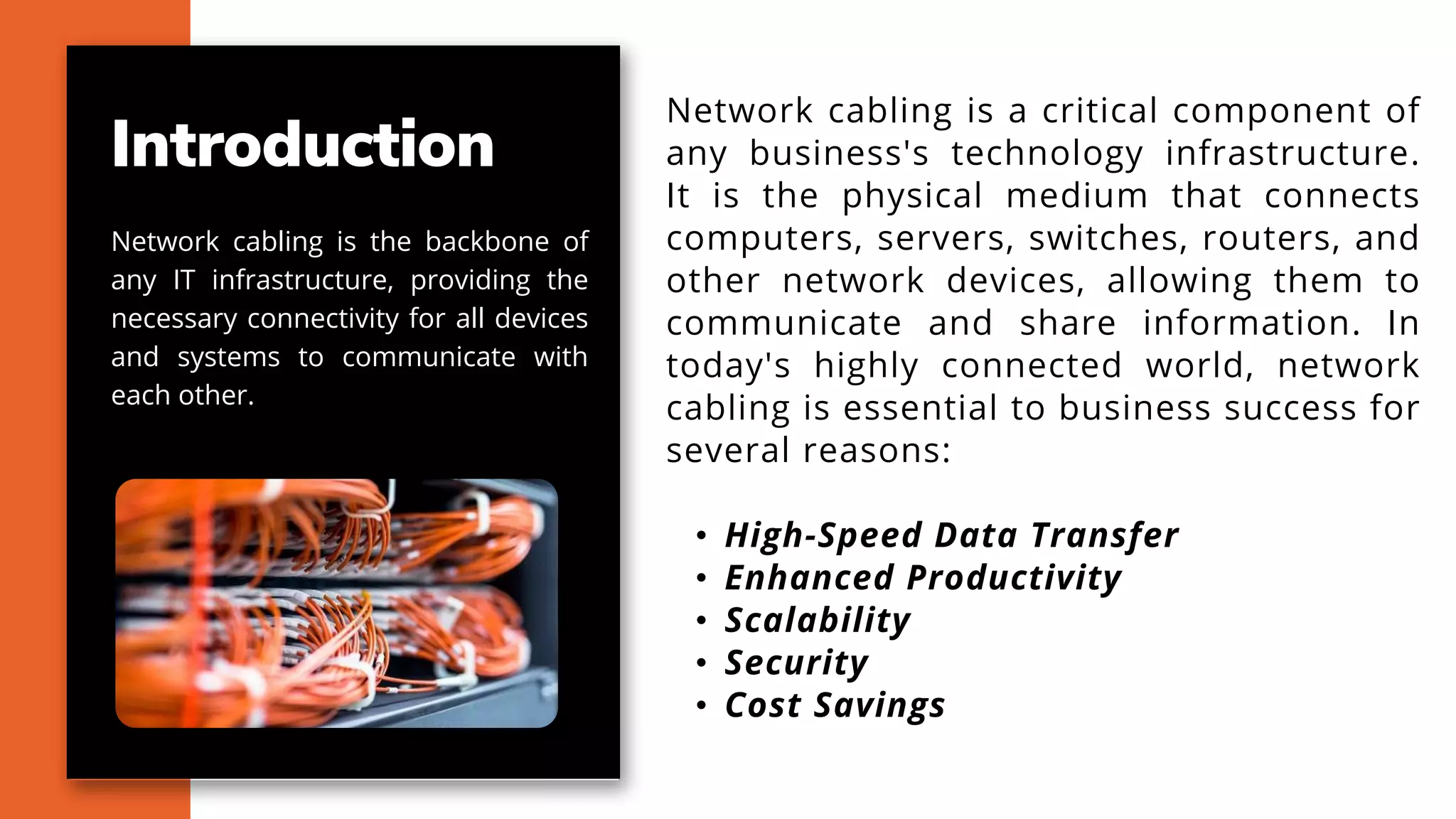 Importance of Network Cabling for Business Success | PPTX