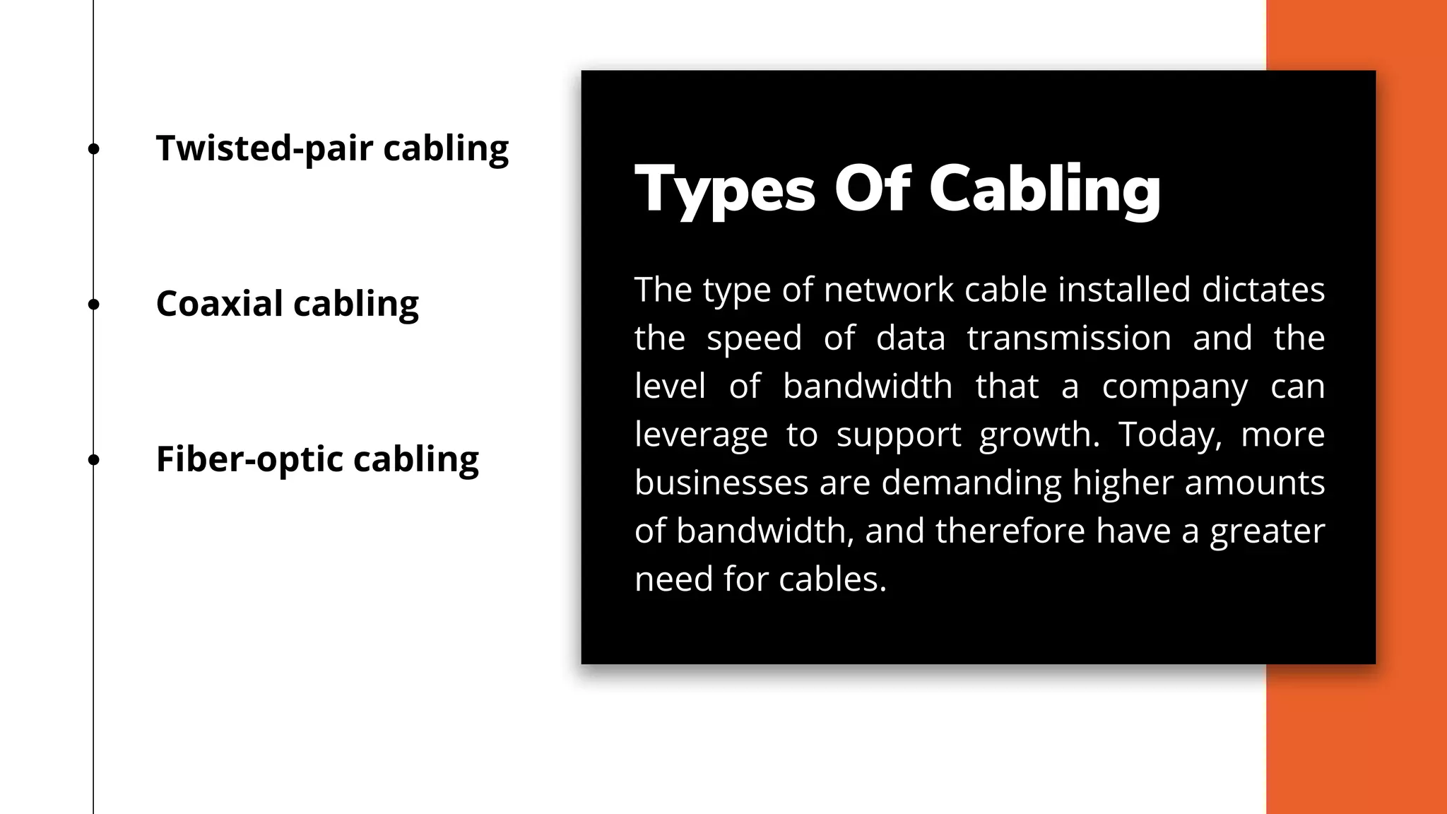 Importance of Network Cabling for Business Success | PPTX