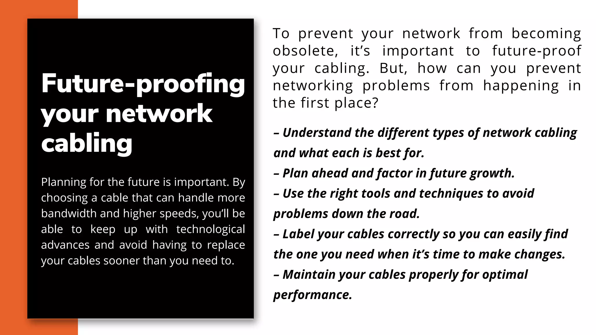 Importance of Network Cabling for Business Success | PPTX
