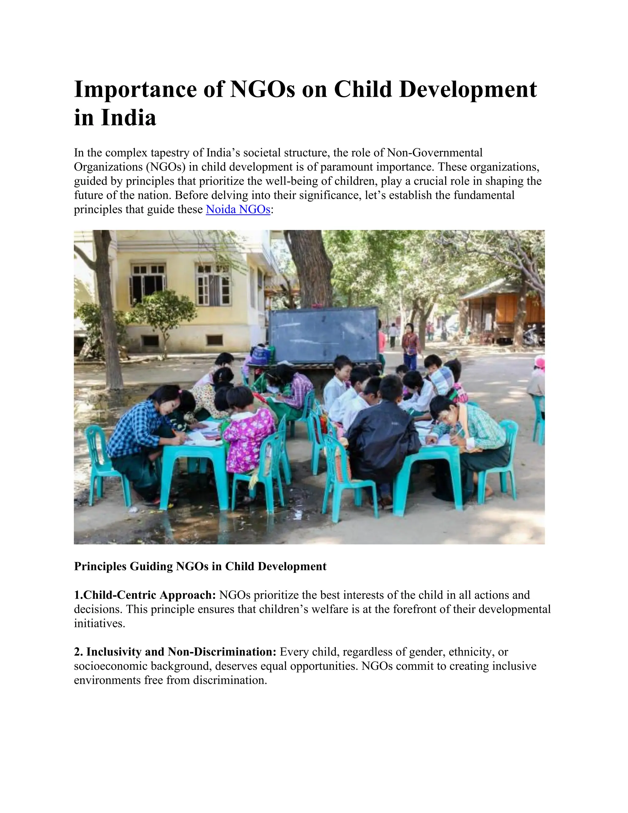 Importance of NGOs on Child Development in India.pdf
