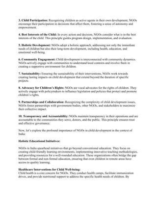 Importance of NGOs on Child Development in India.pdf
