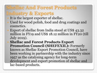 Importance of non wood forest based industry in indian | PPTX
