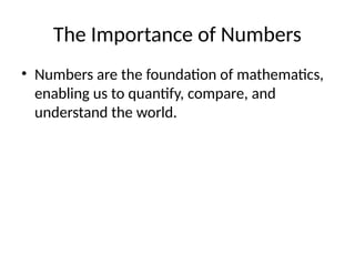 Importance_of_Numbers in a complex explanation.pptx