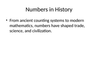 Importance_of_Numbers in a complex explanation.pptx