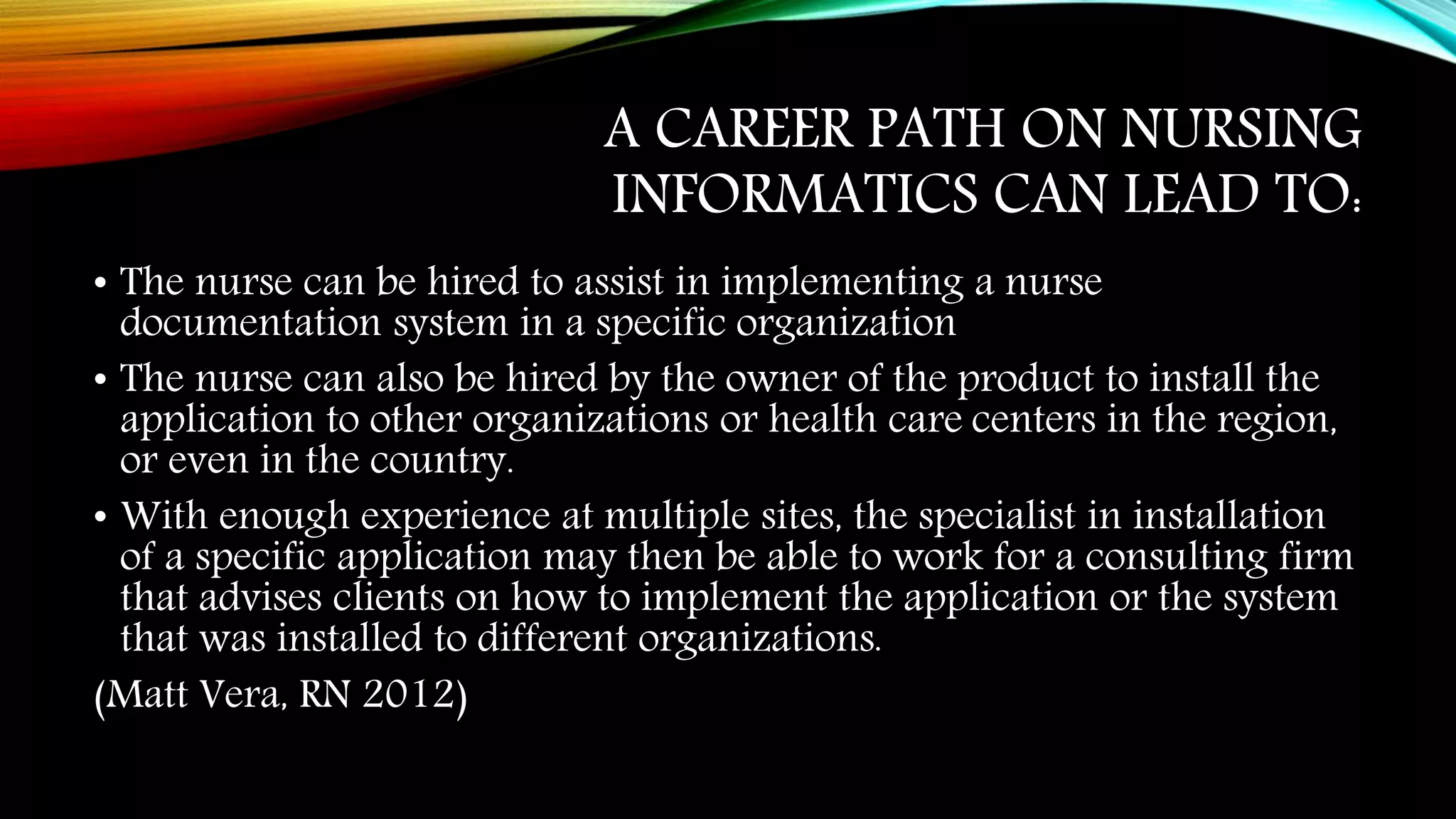 Importance of nursing informatics in philippine healthcare delivery ...