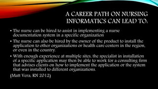 Importance of nursing informatics in philippine healthcare delivery system | PPTX