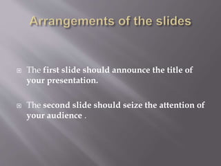 Importance of opening and closing of presentation (shujaat ali qasmi ...