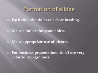 Importance of opening and closing of presentation (shujaat ali qasmi ...