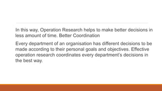 Importance of Operation Research in Decision Making – MIT School of ...
