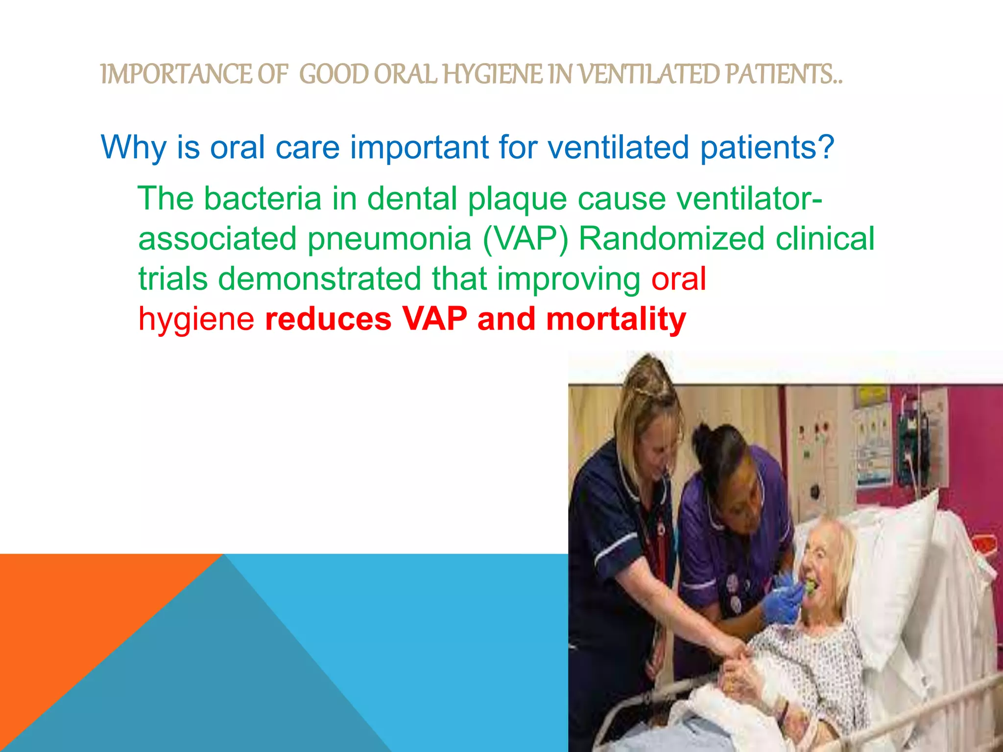 IMPORTANCE OF ORAL CARE IN ICU MURUGESH HJ.pptx