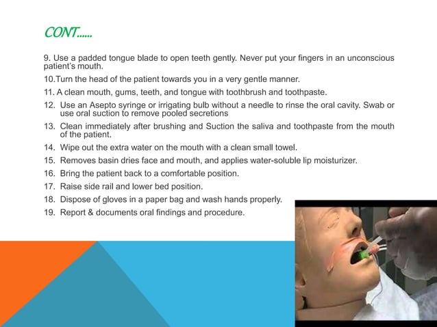 IMPORTANCE OF ORAL CARE IN ICU MURUGESH HJ.pptx