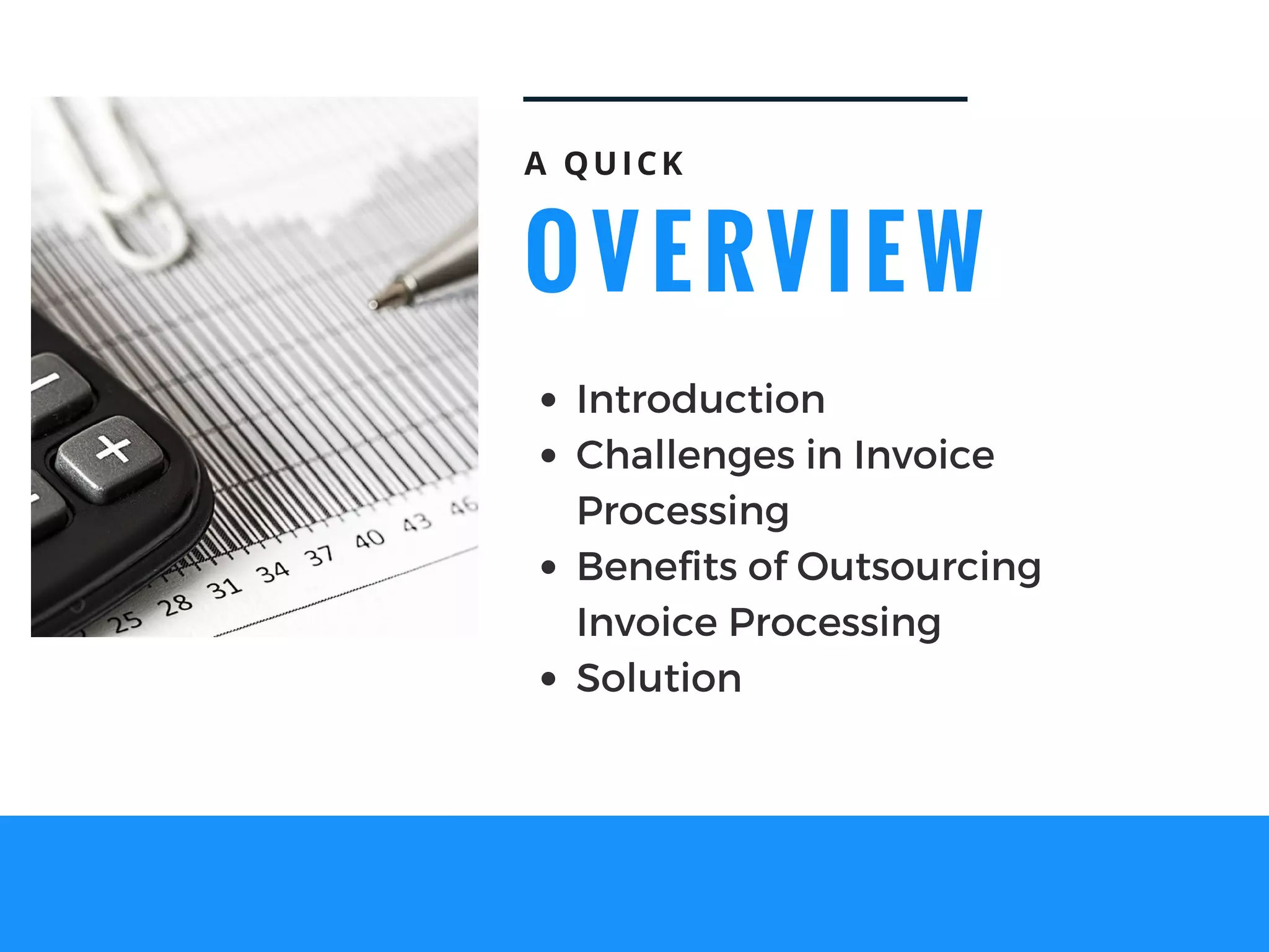 Importance of Outsourcing Invoice Processing | PPT