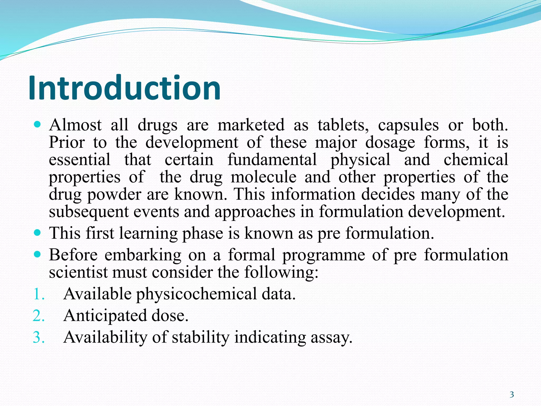 Importance Of Partition Coefficient Solubility And Dissociation On Pre