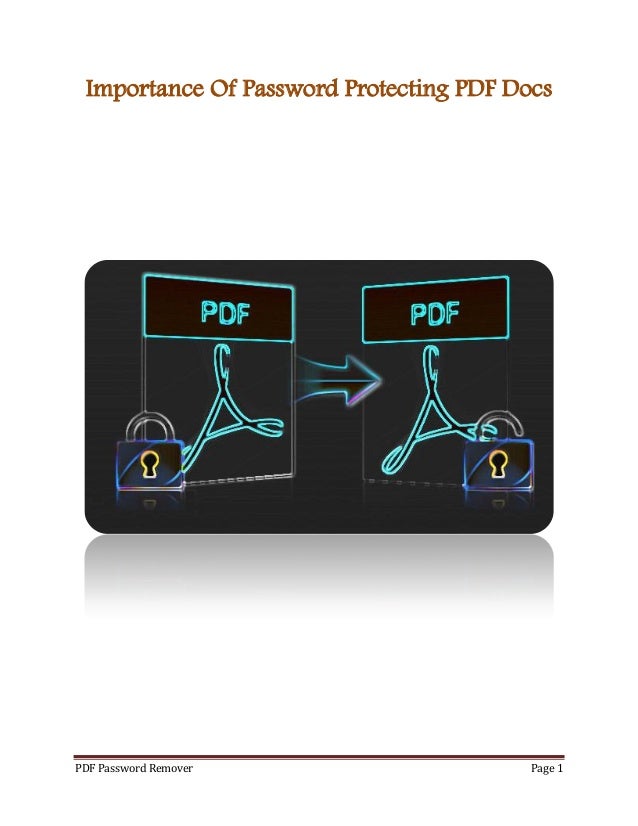 How To Secure Pdf Documents