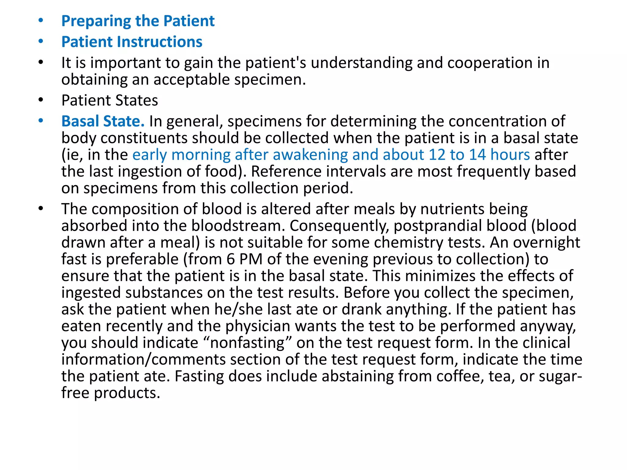 Importance of patient observation, method of observation, importance of ...