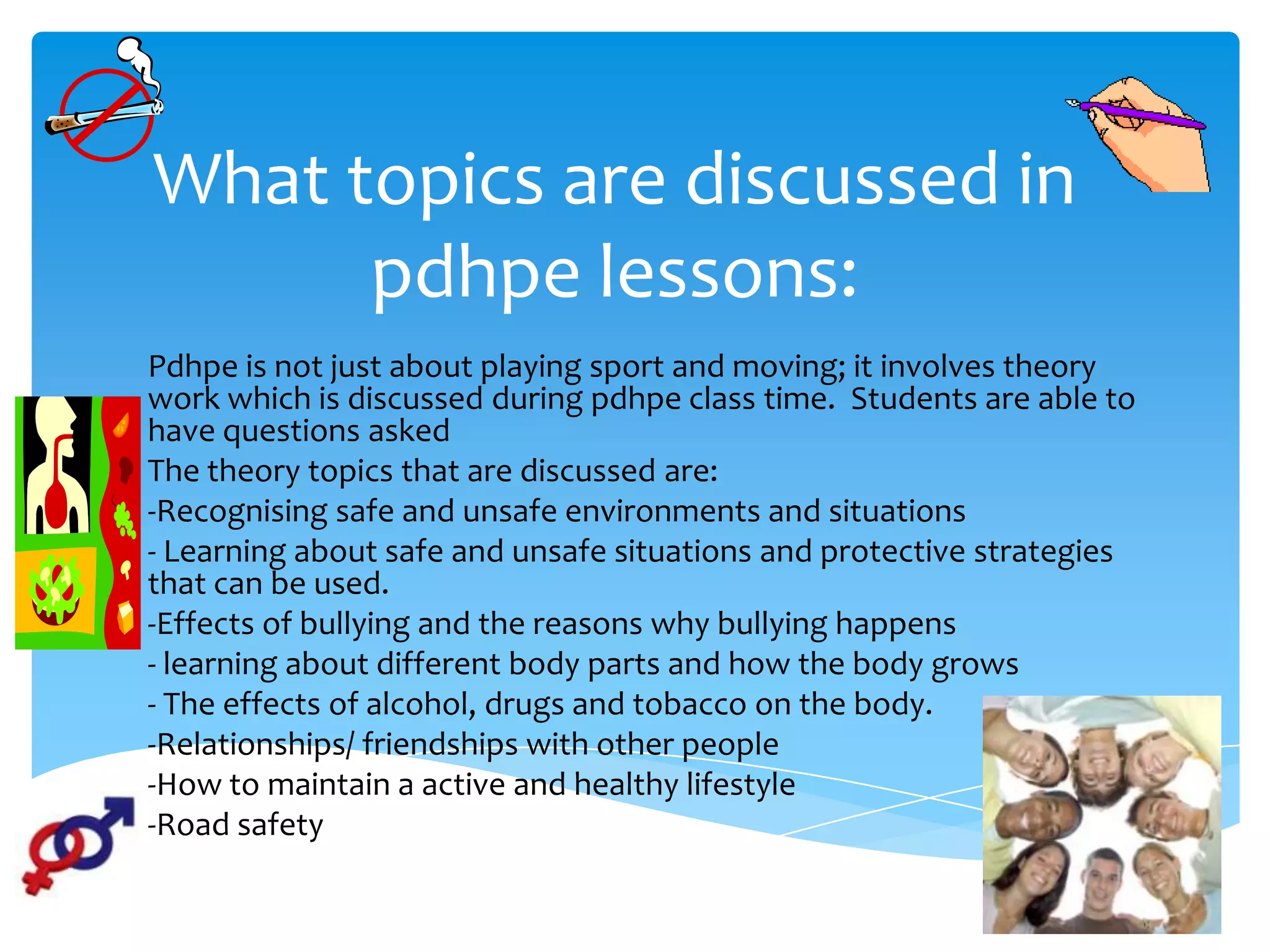 Importance of pdhpe | PPTX | Fitness and Exercise | Healthy Living