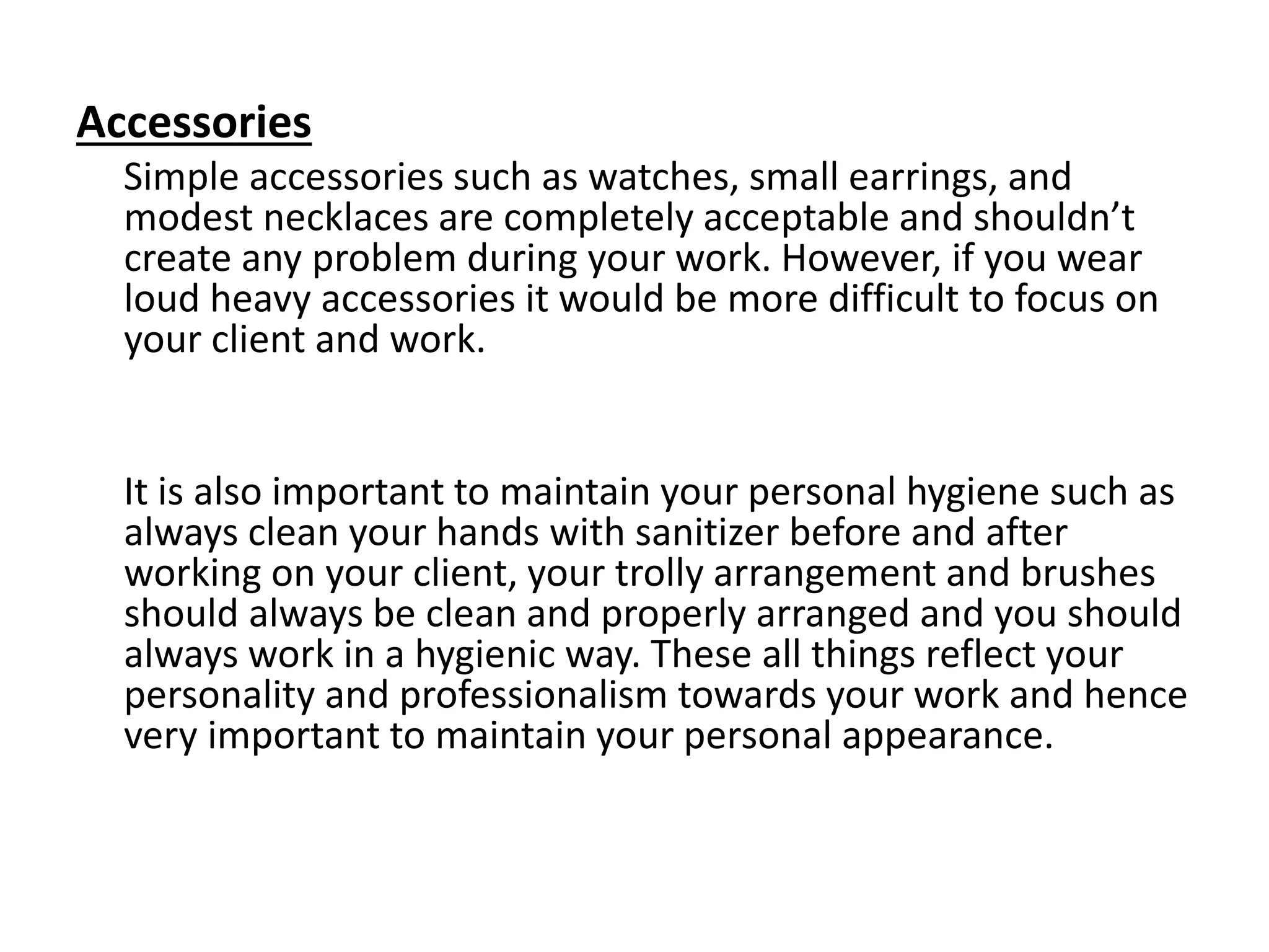 Importance of Personal Appearance | PPTX