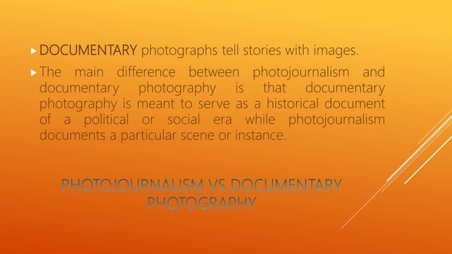 Importance of photo journalism | PPT