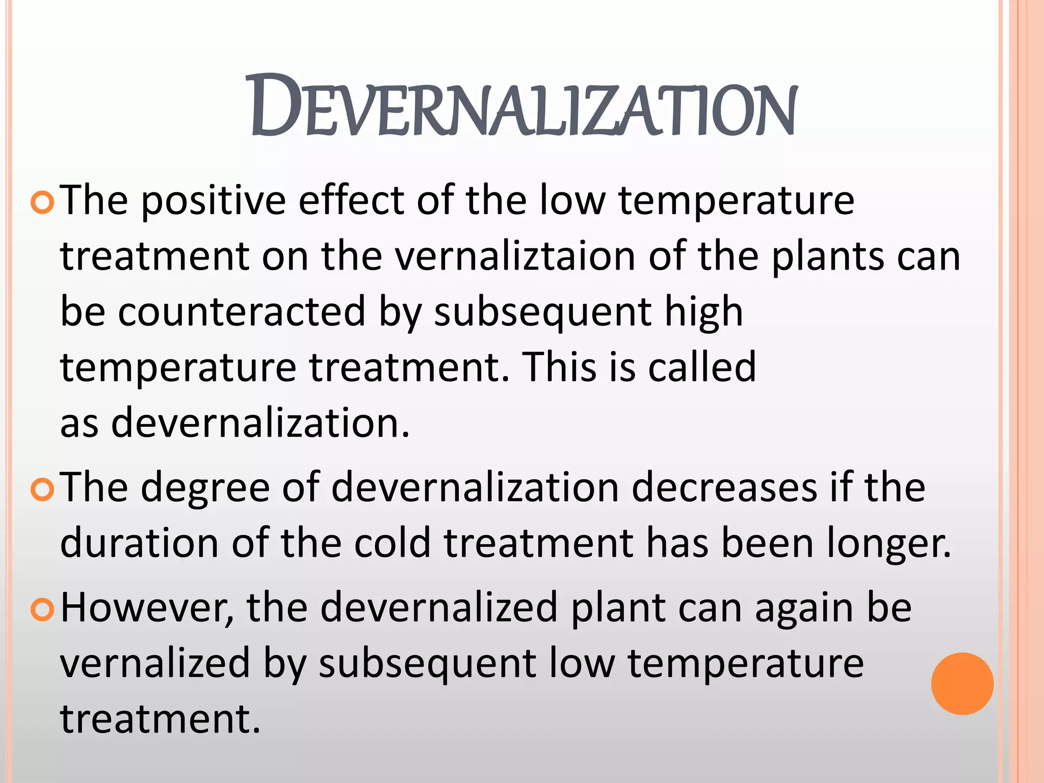 Importance of photoperiodisum and vernalization | PPTX