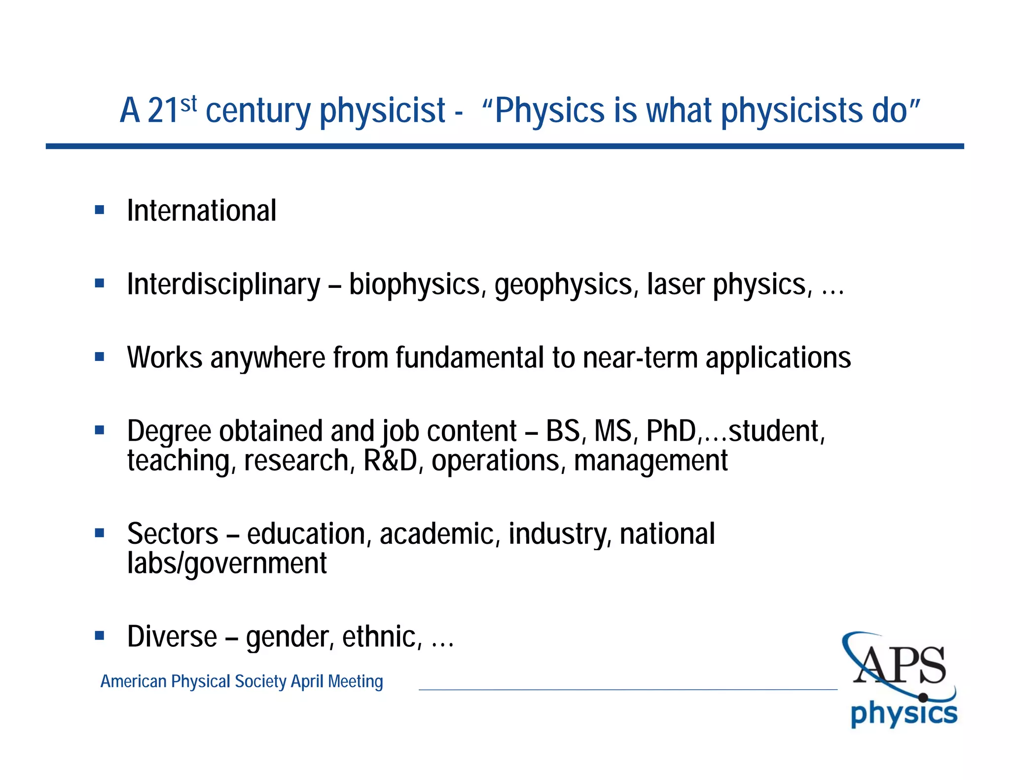 Importance of physics in 21st | PDF