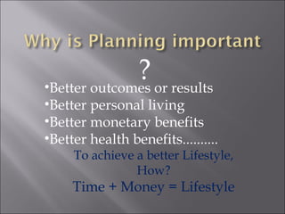 Importance of planning | PPT