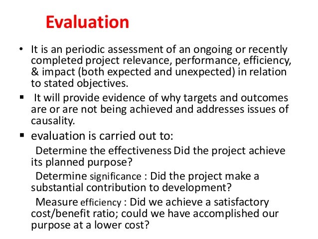Importance Of Planning Monitoring Evaluation And importance-of-planning-monitoring-evaluation-and