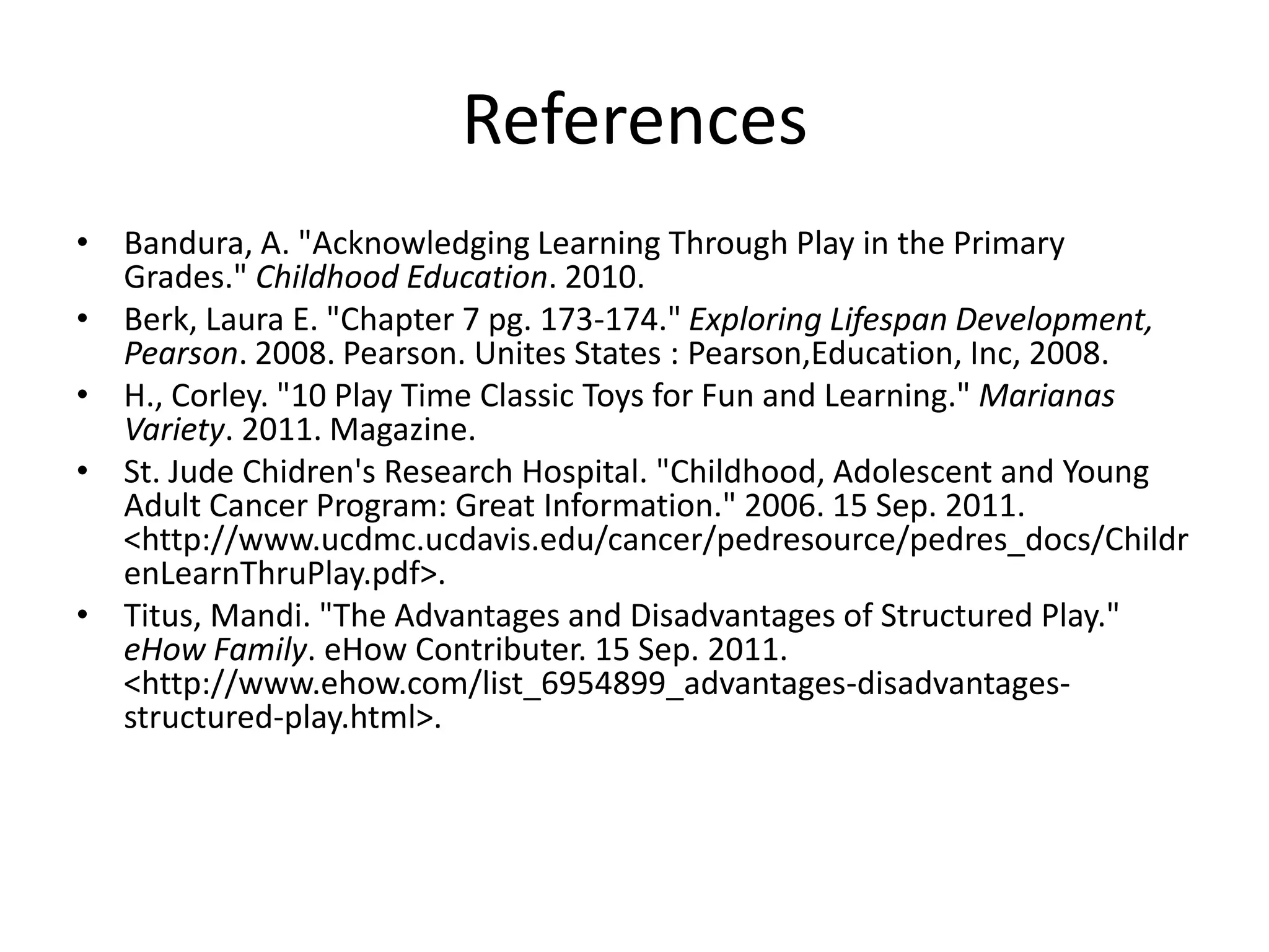 Importance of play | PPTX