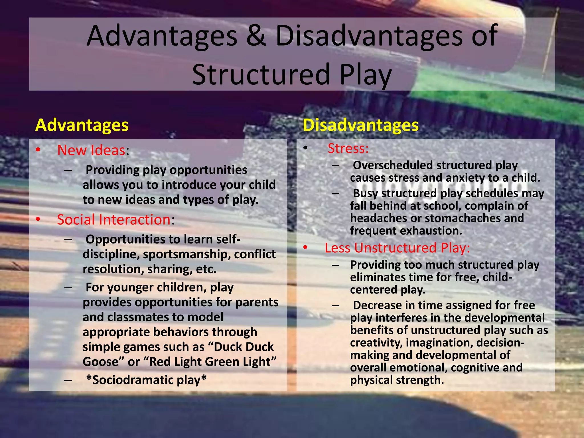 Importance of play | PPTX