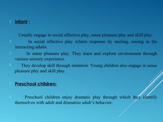IMPORTANCE OF PLAY | PPT