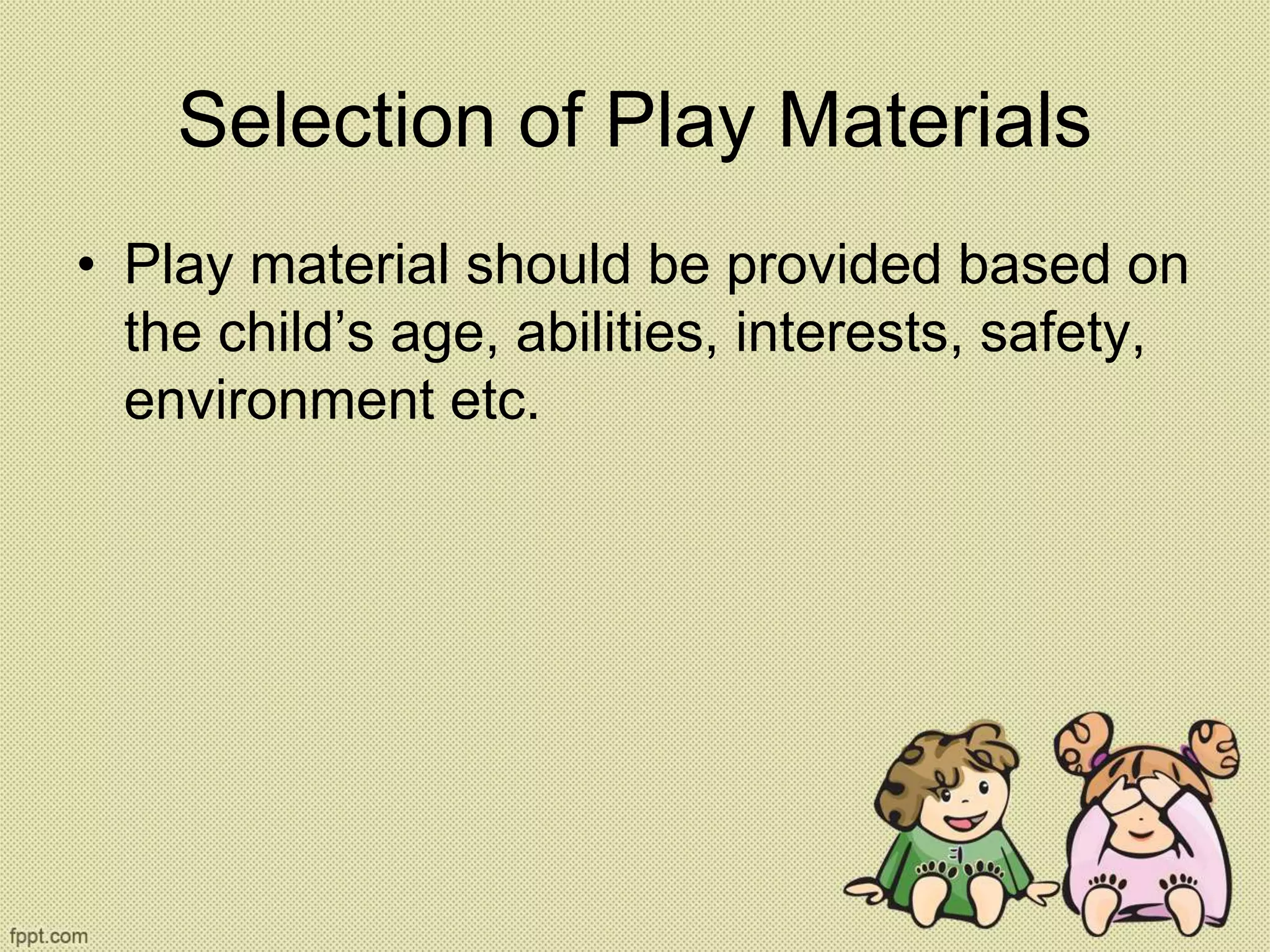 Importance of play | PPT