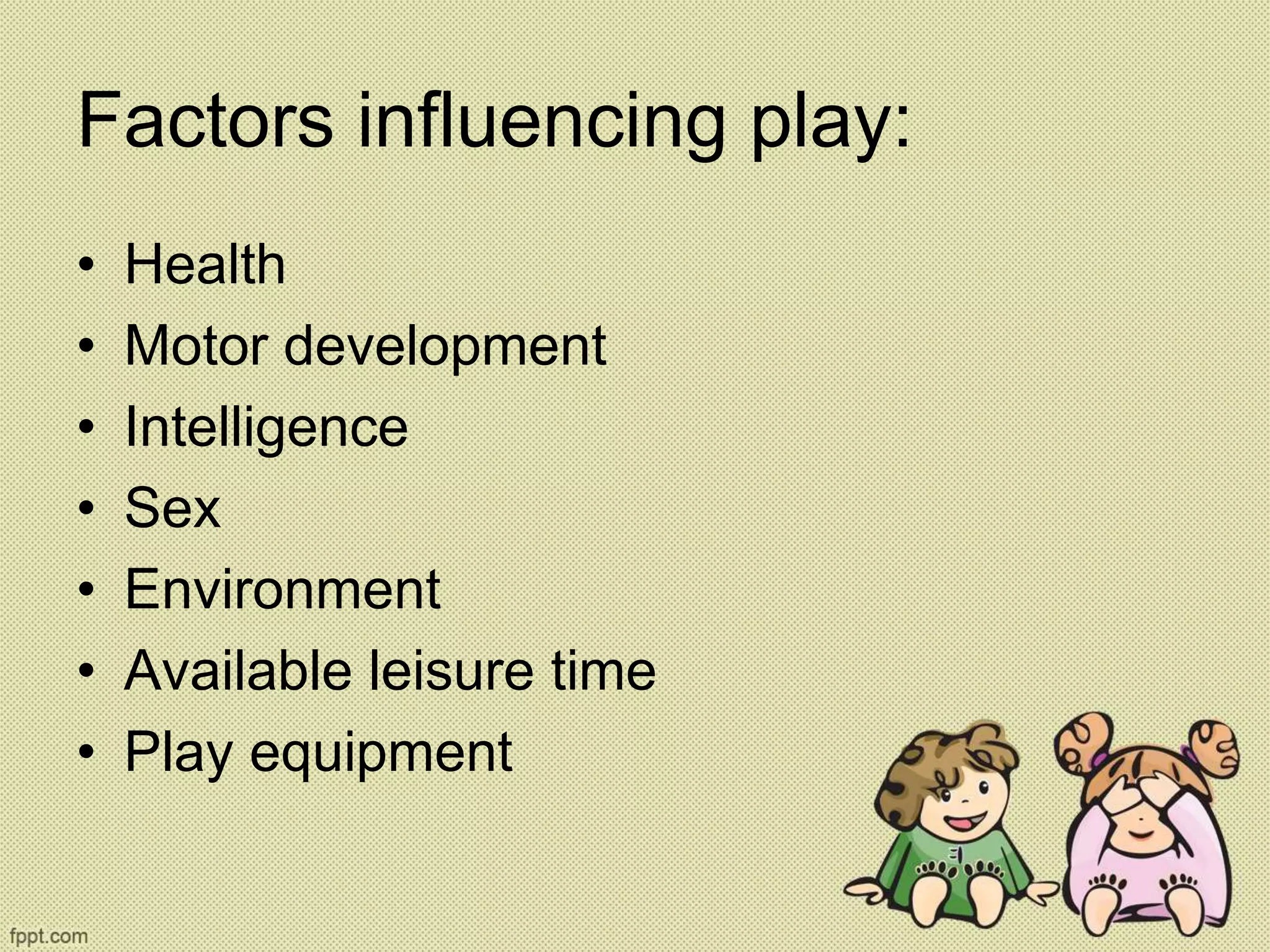 Importance of play | PPT