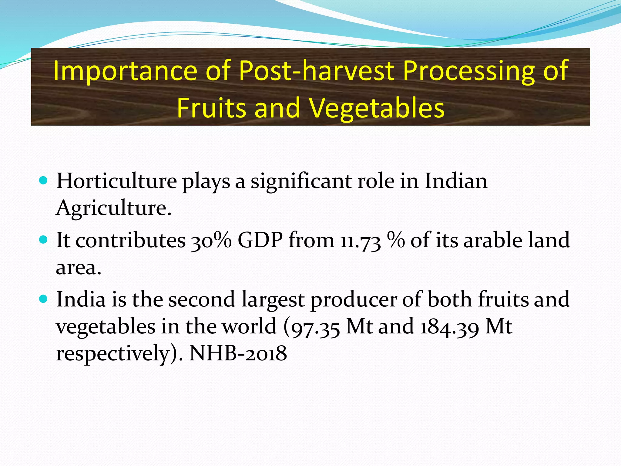 Importance of Post harvest.pptx