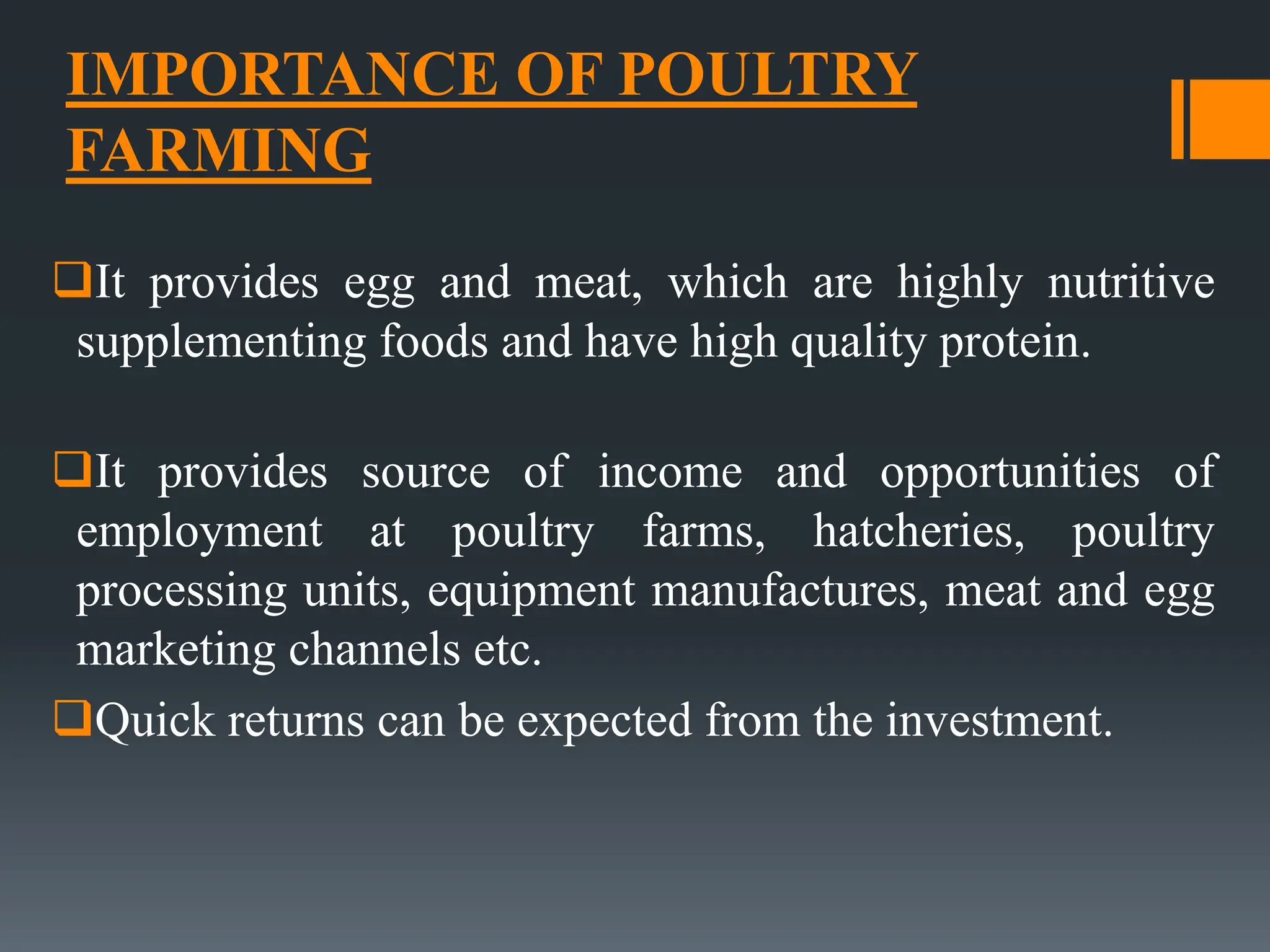 IMPORTANCE OF POULTRY FARMING.pptx