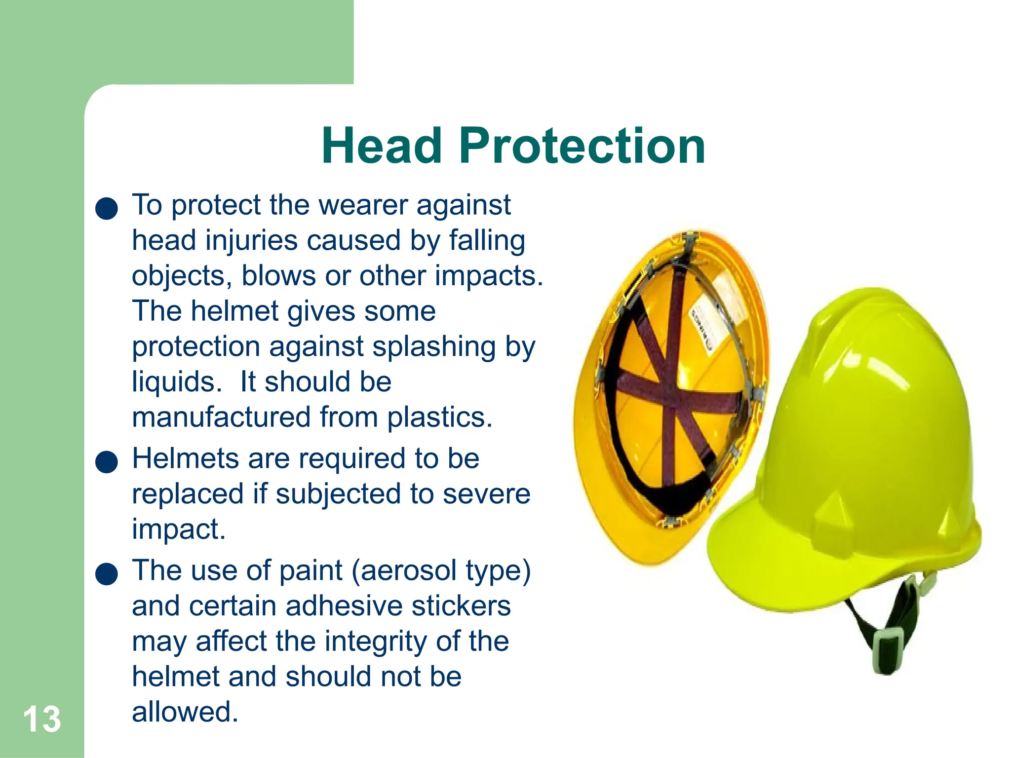 Importance of PPEs in prevention of Hazards.ppt