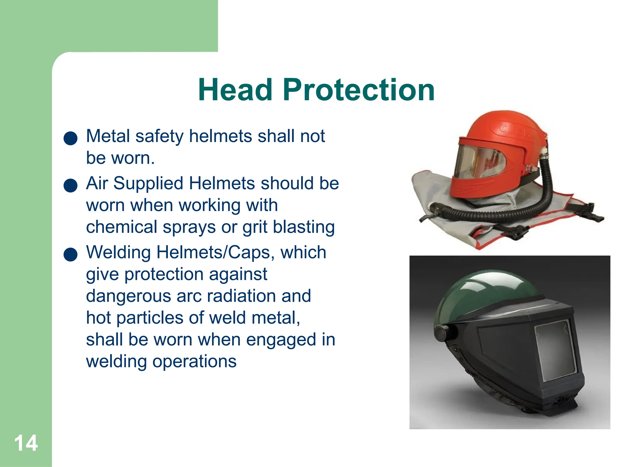 Importance of PPEs in prevention of Hazards.ppt
