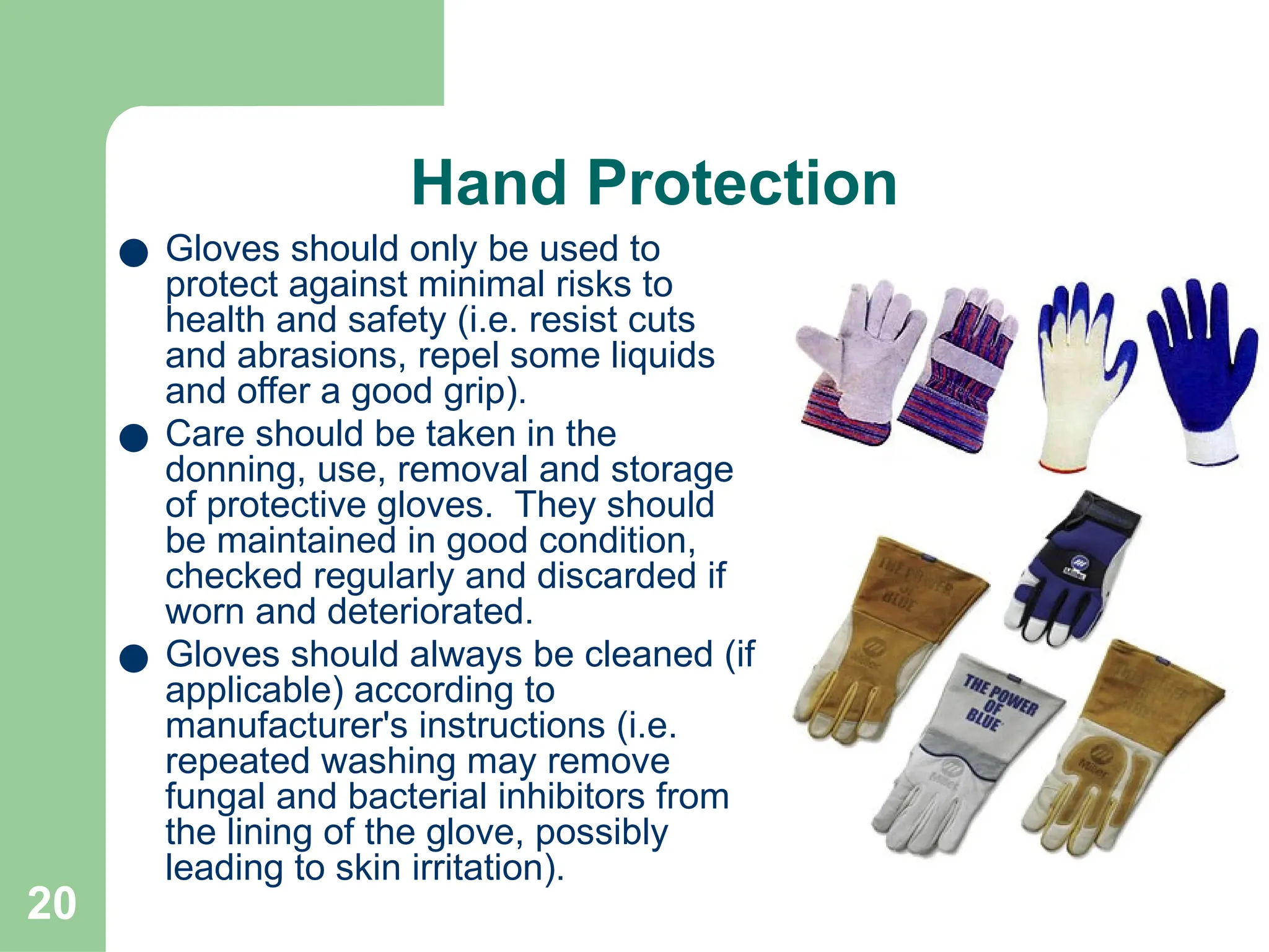 Importance of PPEs in prevention of Hazards.ppt