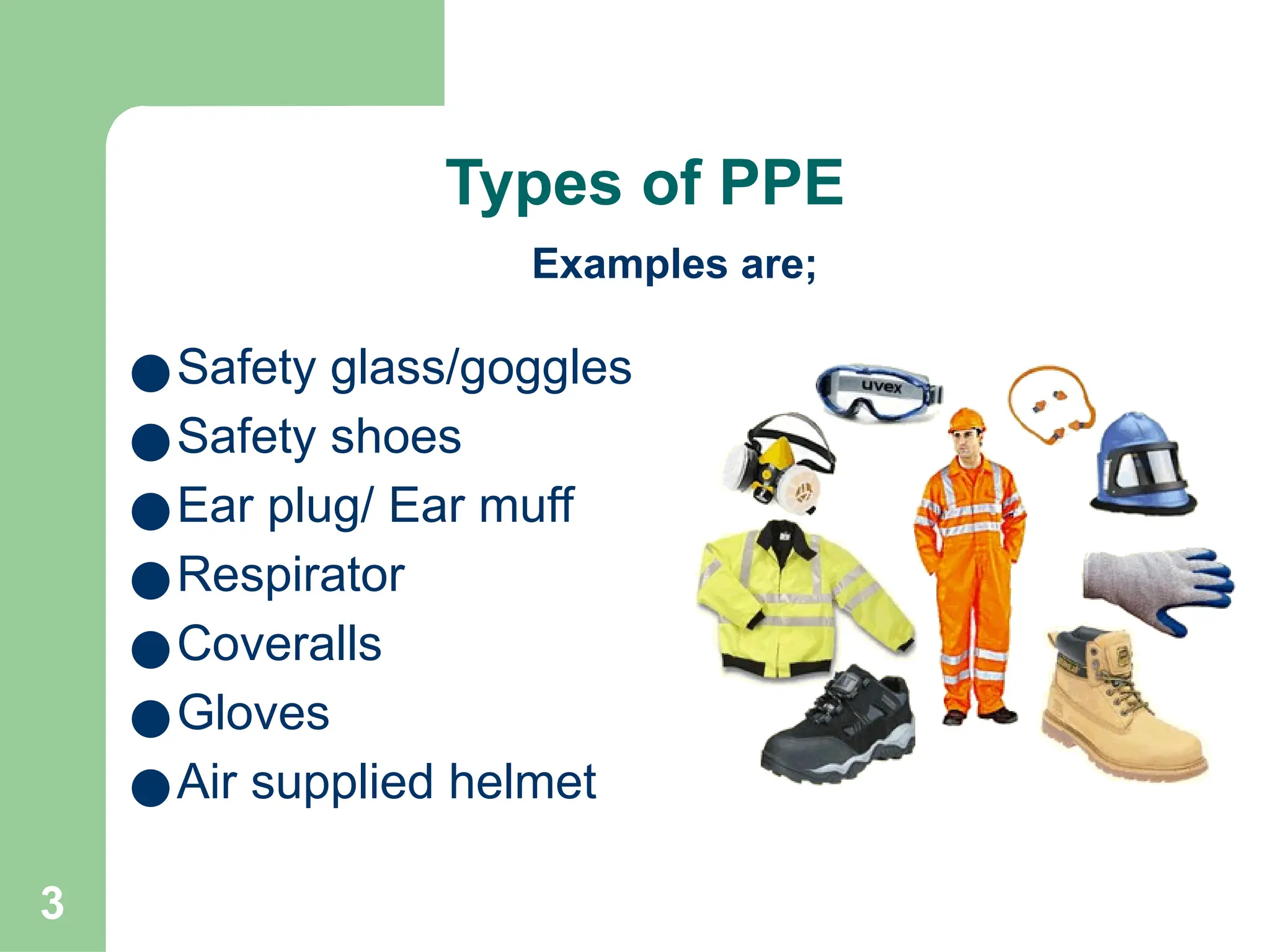 Importance of PPEs in prevention of Hazards.ppt