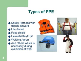 Importance of PPEs in prevention of Hazards.ppt