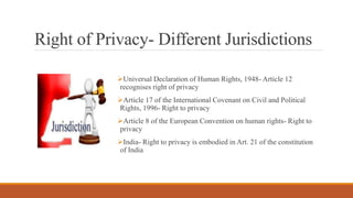 Why Privacy is important when you are in a dispute | PPT
