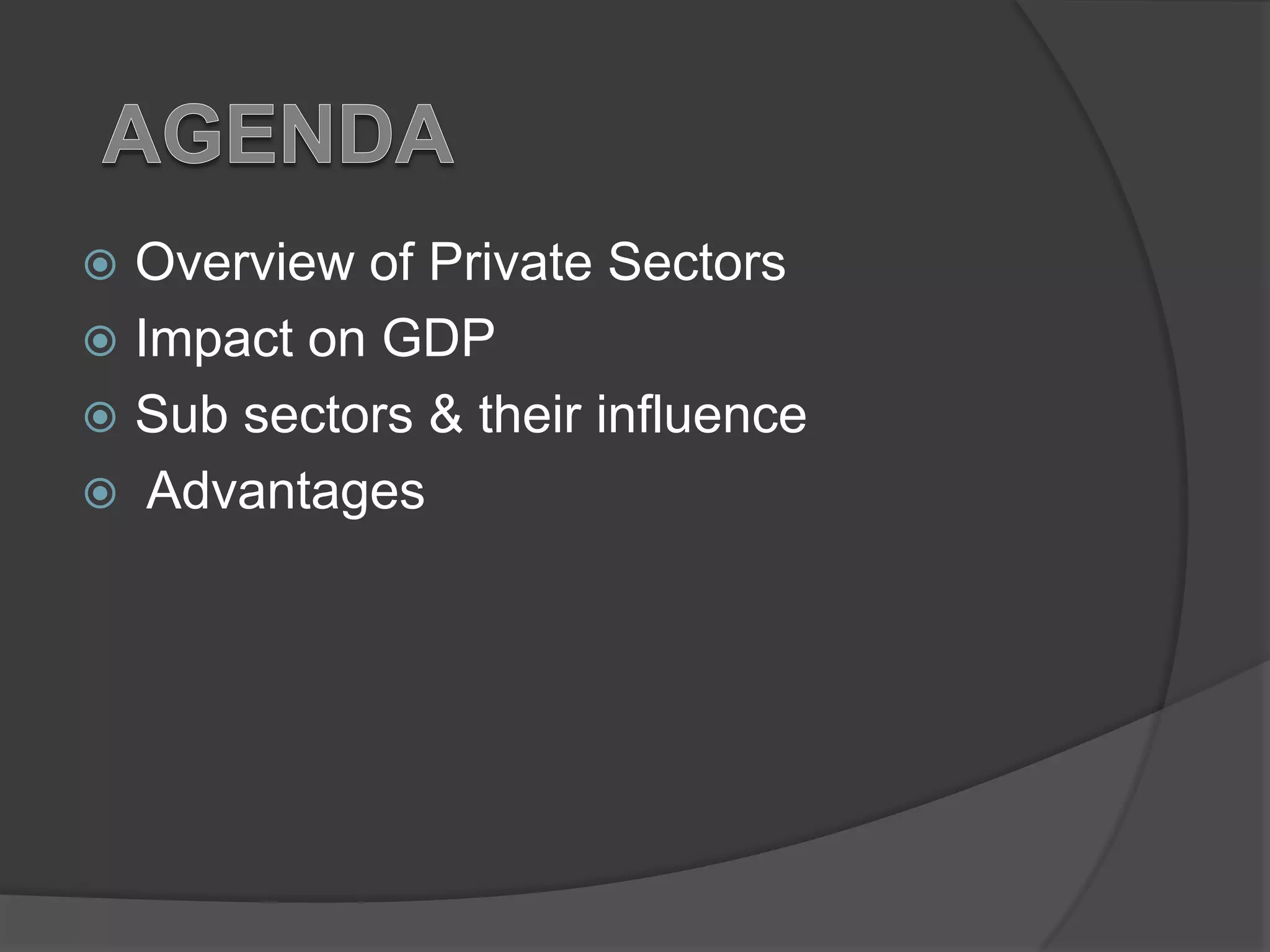 Importance of Private Sector in India | PPSX