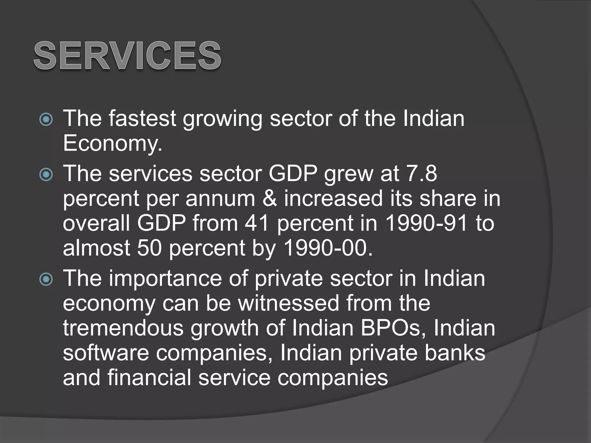 Importance of Private Sector in India | PPSX