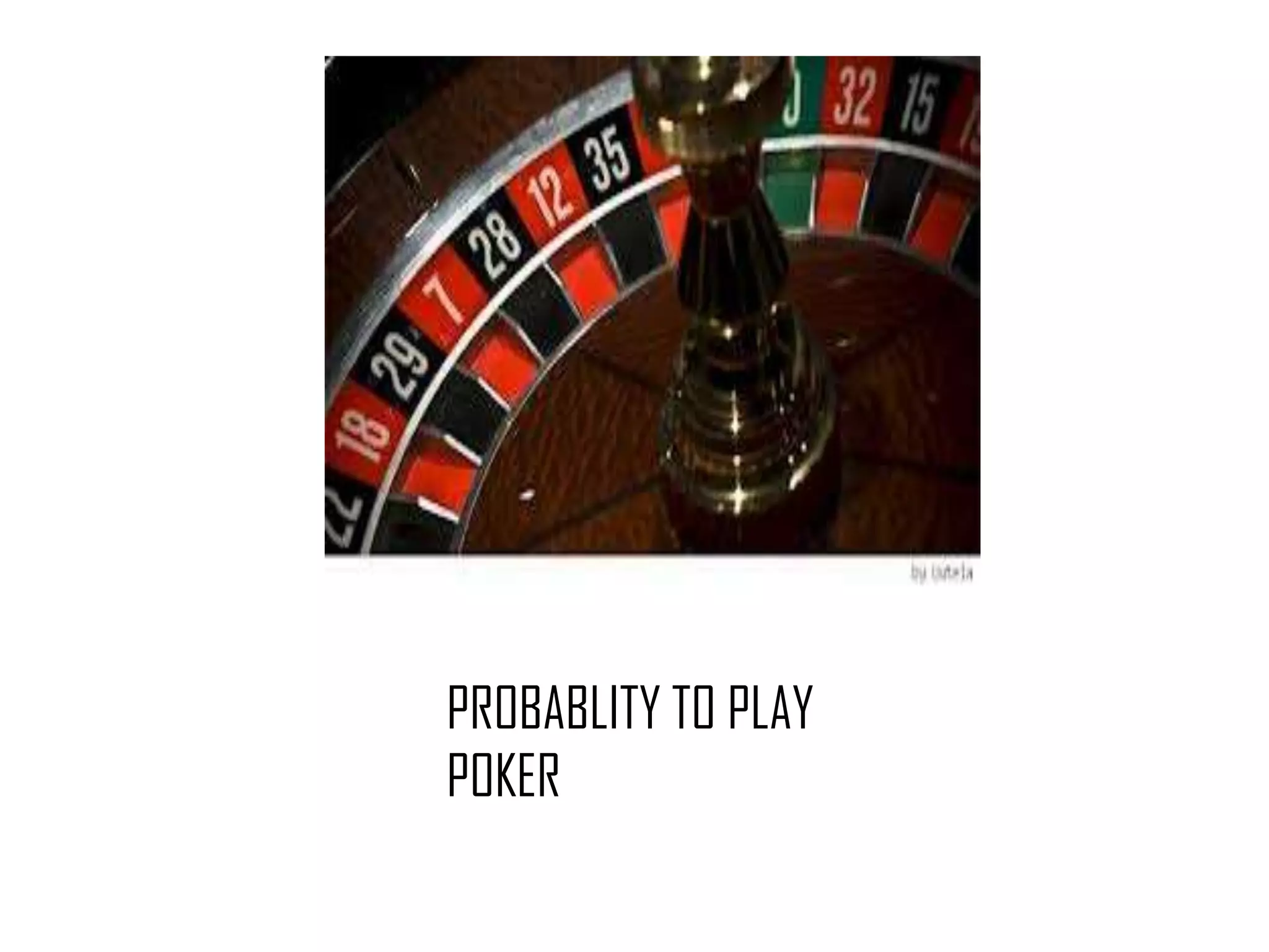 Importance of probability | PPTX