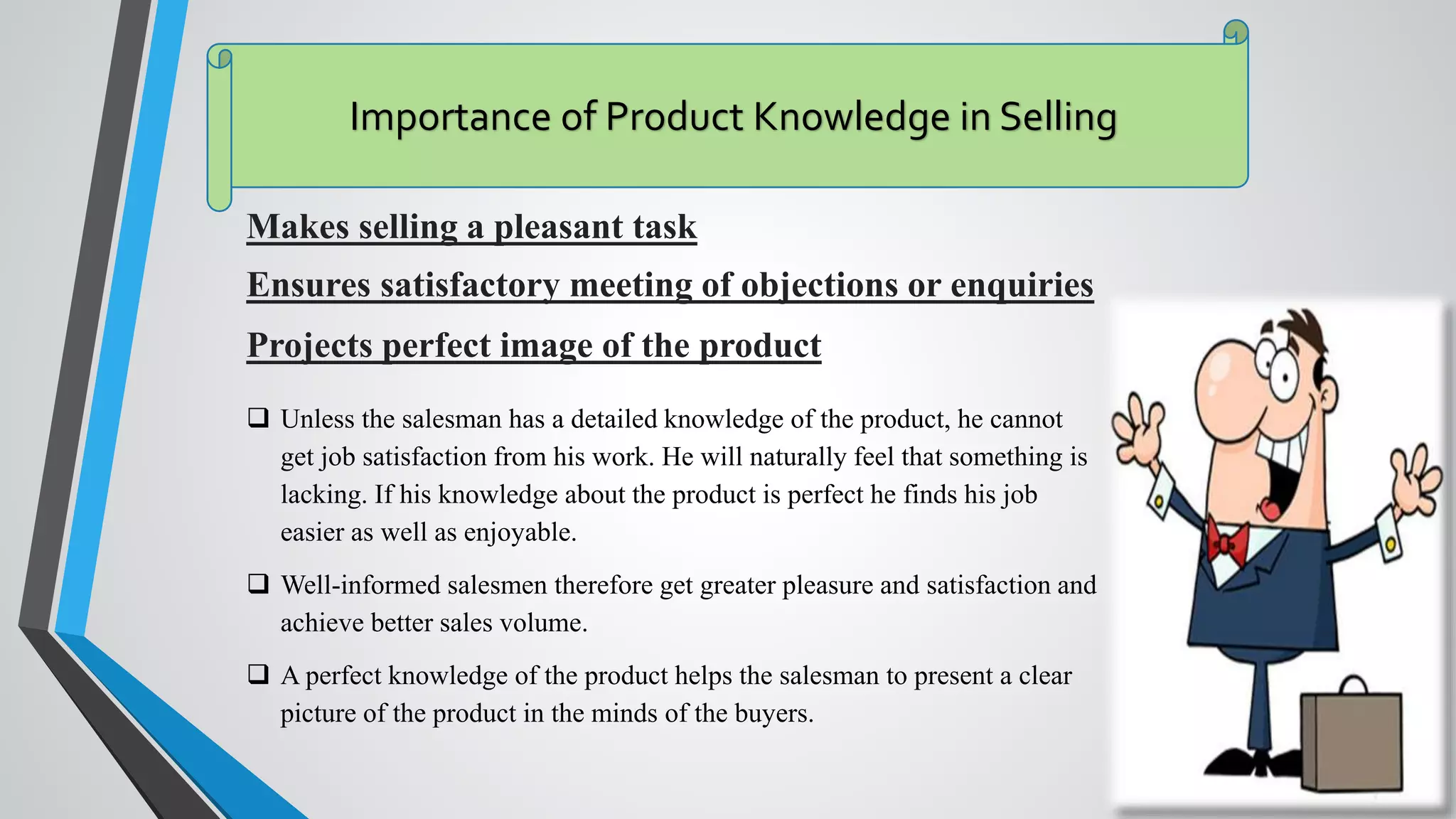 Importance of product knowledge in selling | PPTX