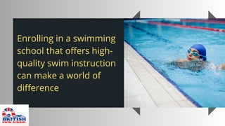Importance of Proper Swim Instruction at a Swimming School | PPT