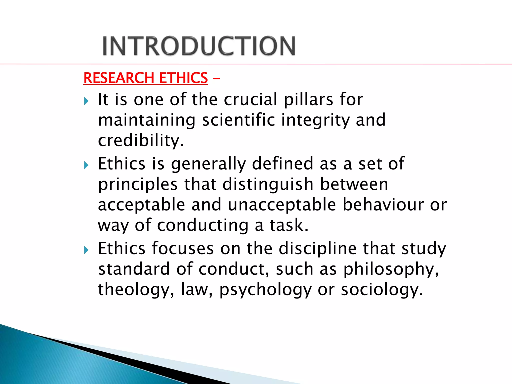 Importance of publication ethics | PPTX