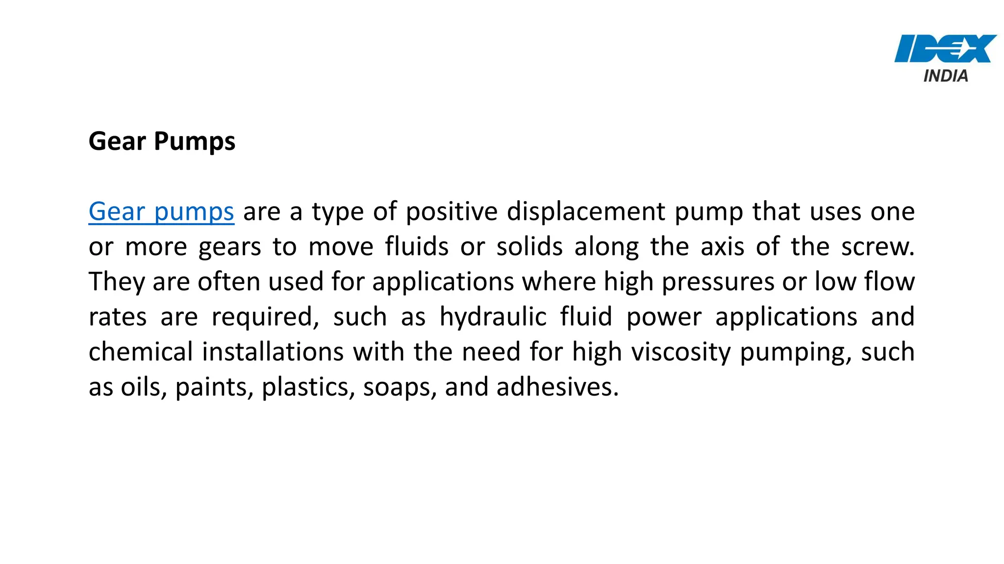 Importance of Pumps in Various Industries | PPTX