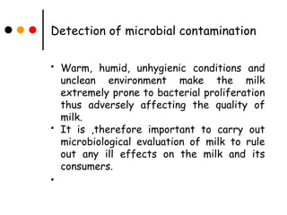 Importance of quality evaluation of milk.ppt