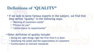 iMPORTANCE OF QUALITY INDICATOR in Hospital.pptx
