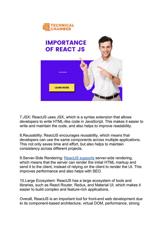 Importance of React Js.pdf